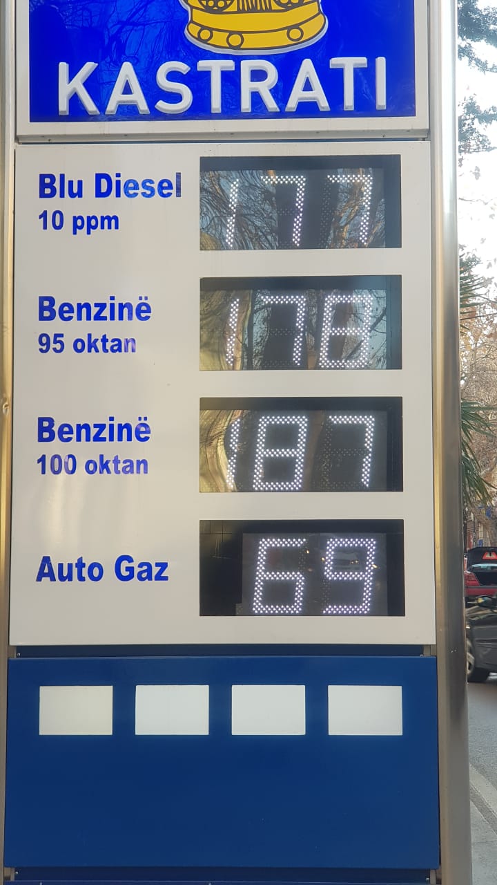 Çmimi i gazit "djeg" tregun - Gazeta Si