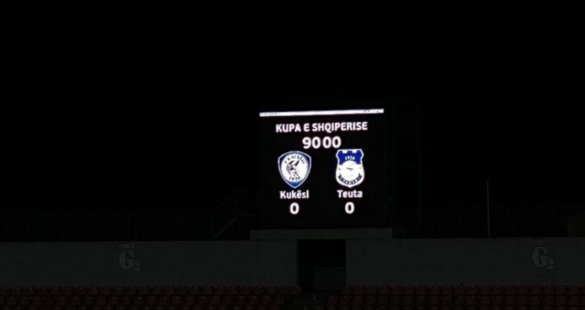 Kupa/ Kukësi dhe Teuta lënë gjithçka të hapur për në aktin e dytë ...