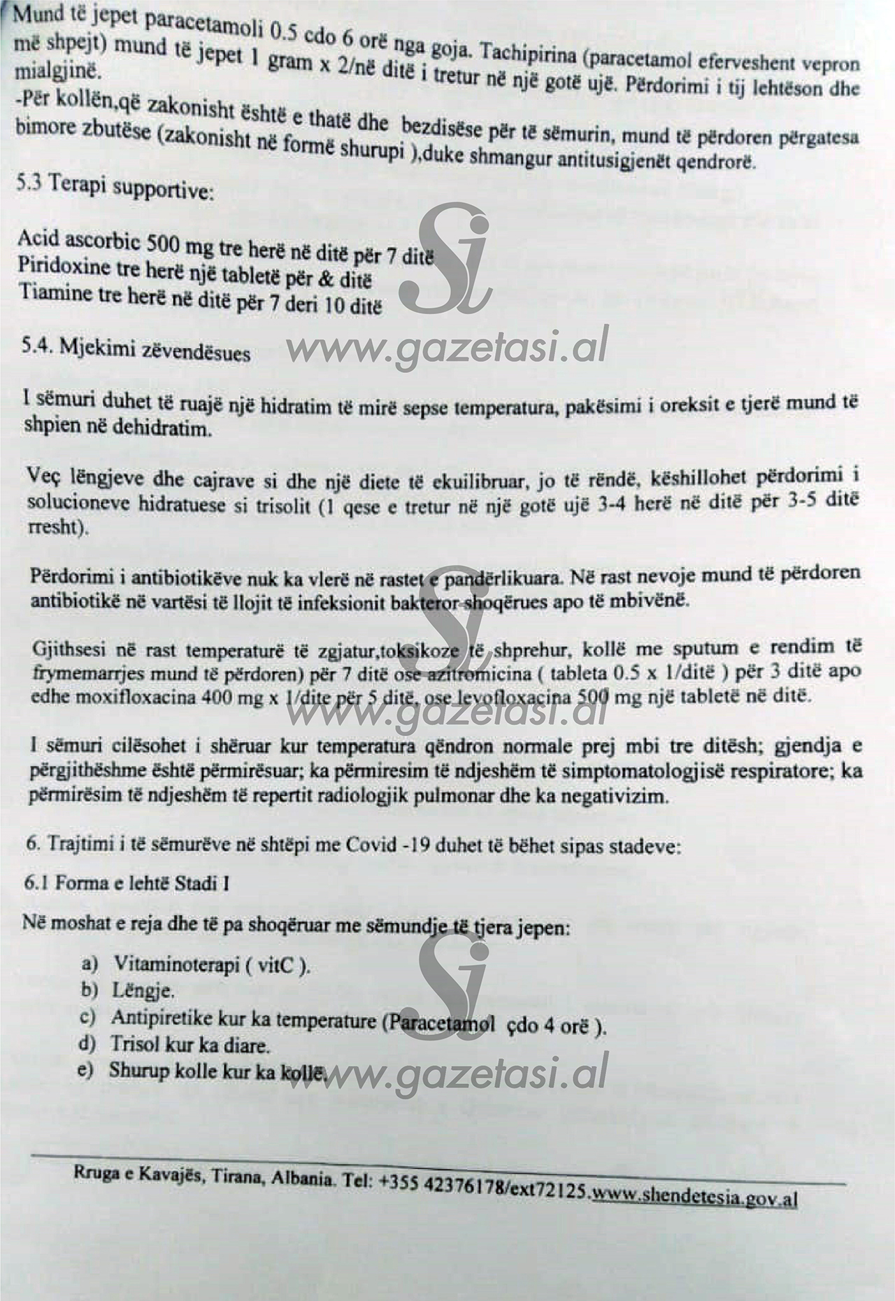 Ekskluzive -Protokolli i mjekimit nga shtëpia dhe çfarë presim nga ...