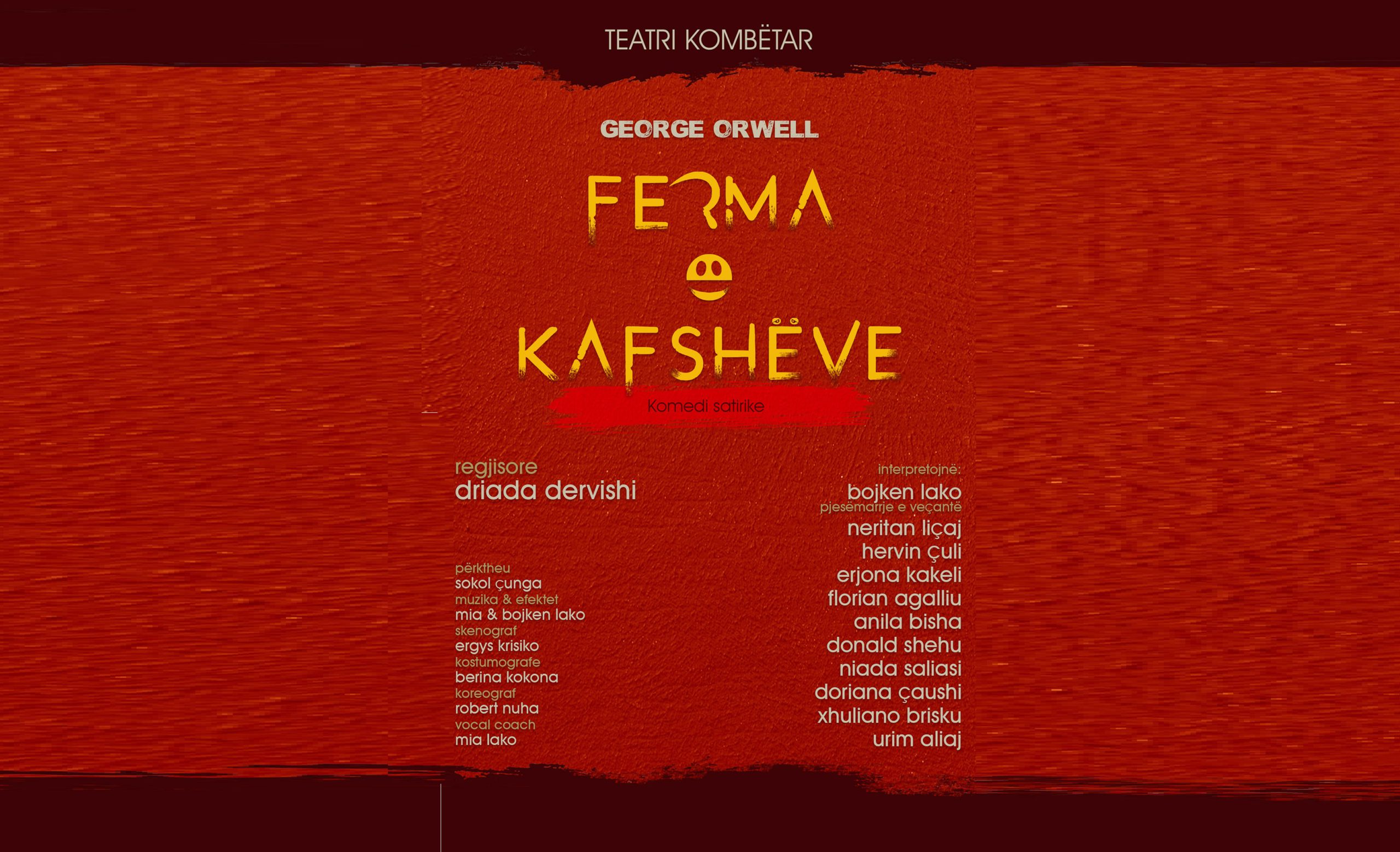 “Ferma e Kafshëve” hap sezonin e Teatrit Kombëtar - Gazeta Si