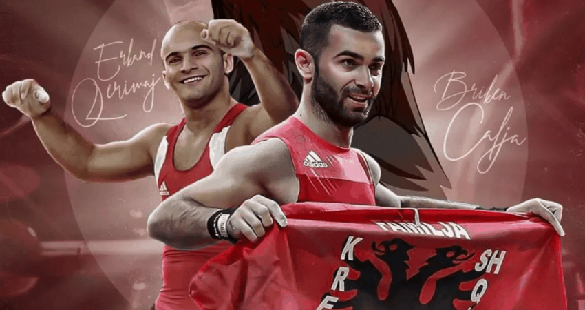 Briken Calja dhe Erkand Qerimaj, kampionët e mëdhej kuqezi drejt ...