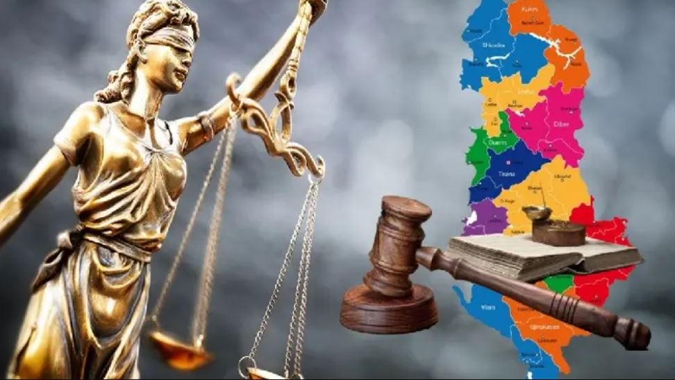 Harta e re, 'shkrihen' 9 gjykata dhe prokurori. Nis sot zbatimi i fazës ...